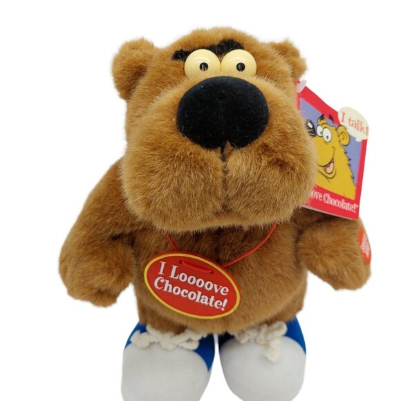 My Favorite Company | Toys | Sid The Talking Bear Plush I Love ...
